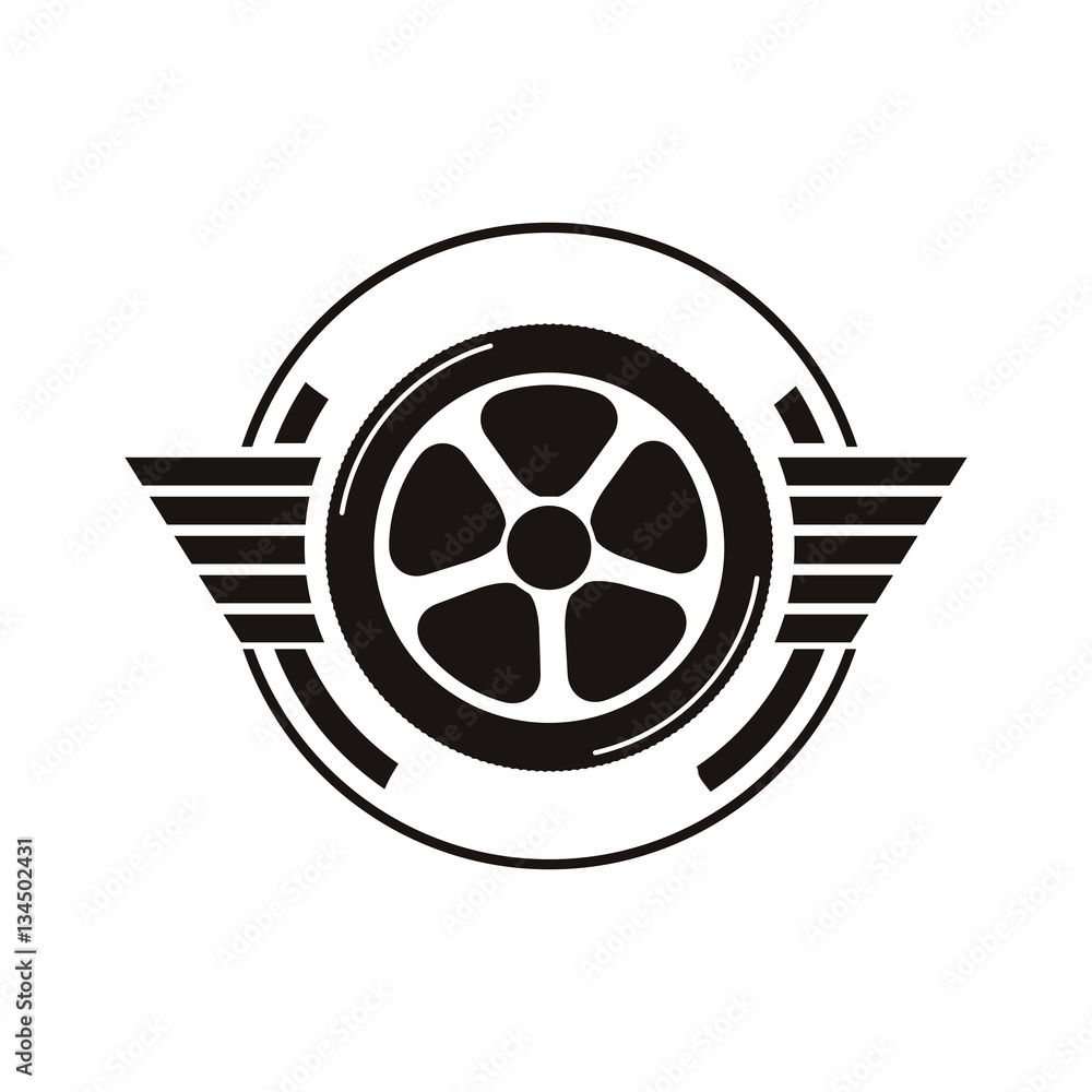 Racing motorsport symbol icon vector illustration graphic Stock ...