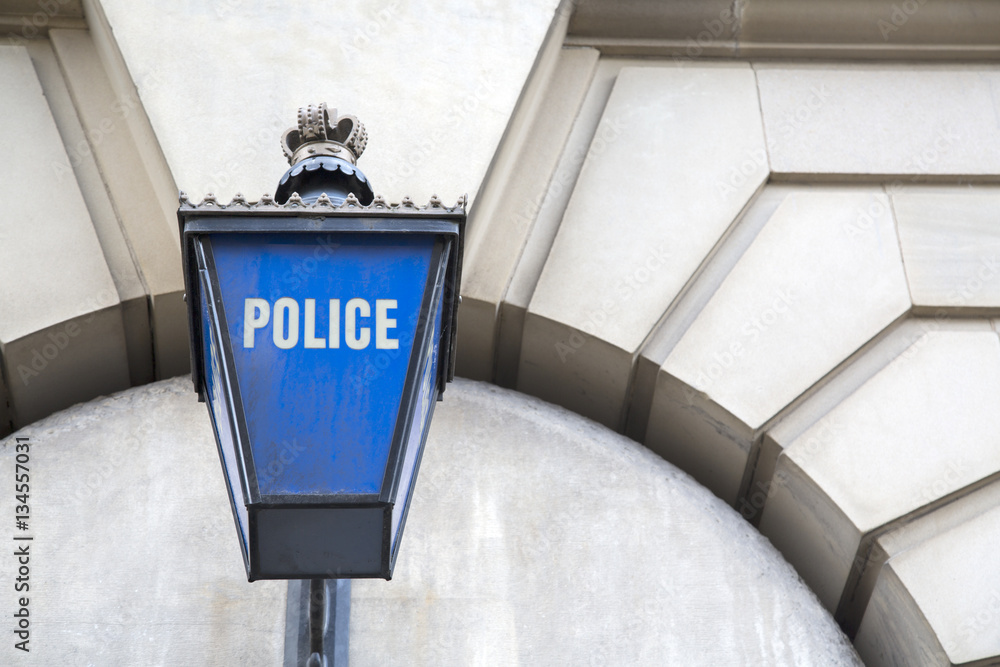 Police Station Sign Stock Photo | Adobe Stock