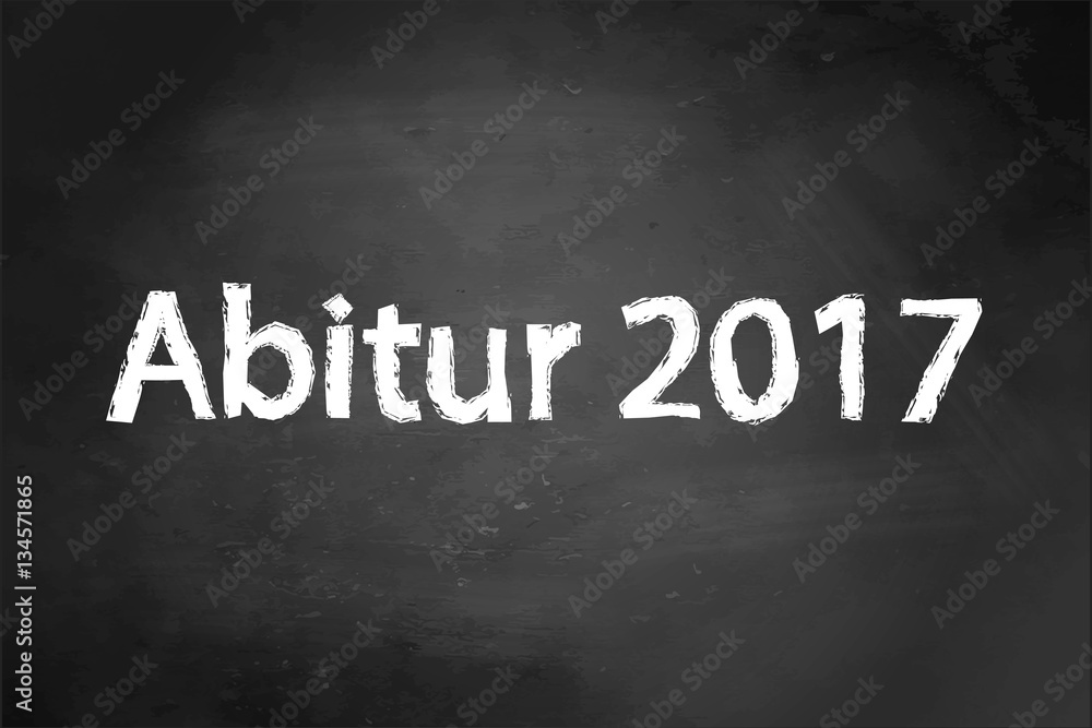 Tafel - Abitur - Vektor Grafik Stock-Vektorgrafik | Adobe Stock