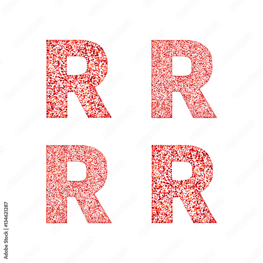 Alphabet R In Love