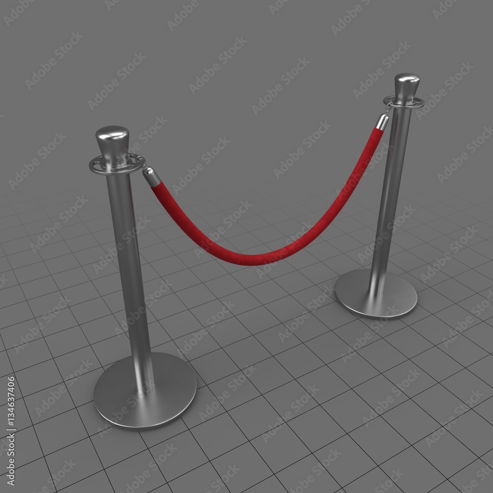 Rope Velvet Stock 3D asset | Adobe Stock