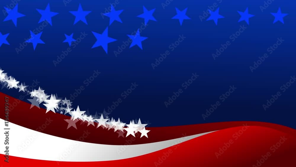 4th July Bg Stock Video | Adobe Stock