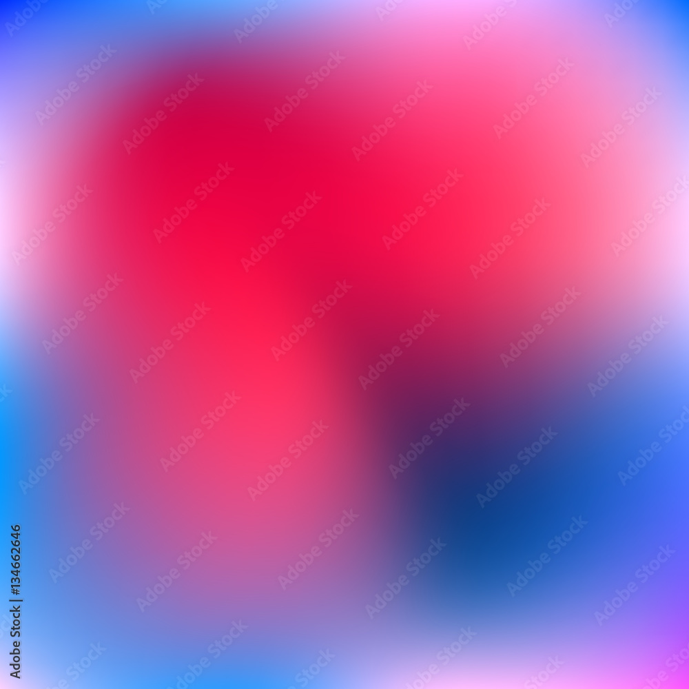 Abstract red and blue blur color gradient background for web ...