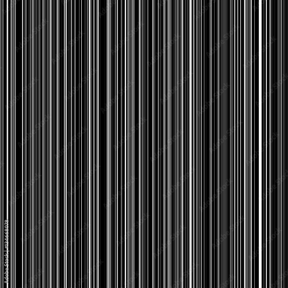 Seamless barcode abstract background with random black vertical lines ...