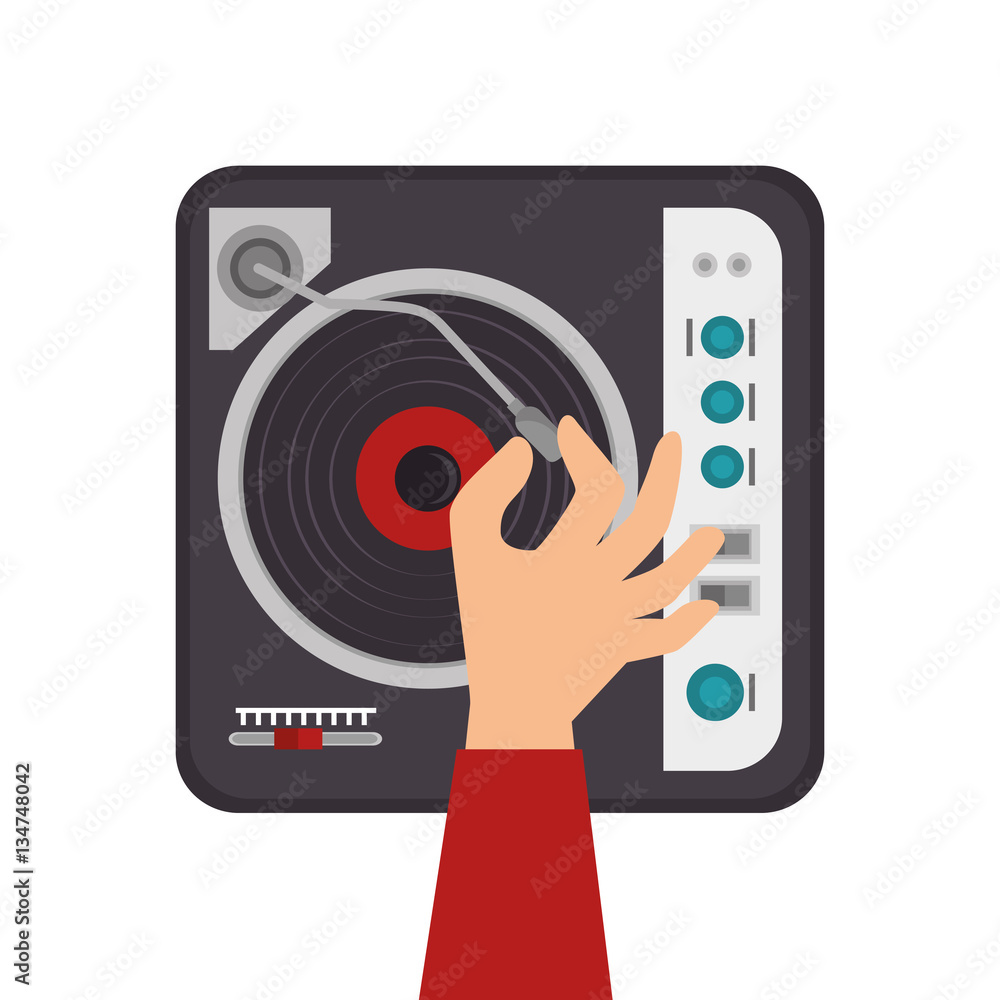 audio console device icon vector illustration design Stock Vector ...