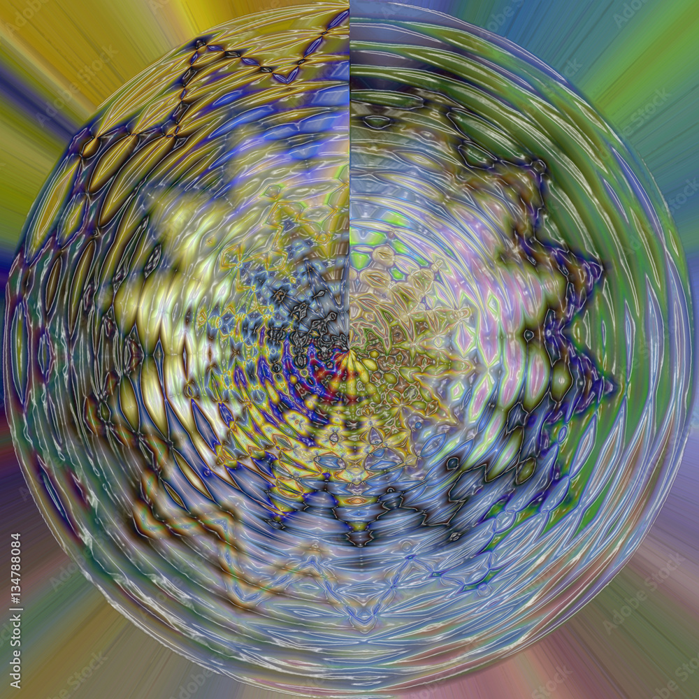 Abstract coloring background of the gold gradient,with visual wave ...