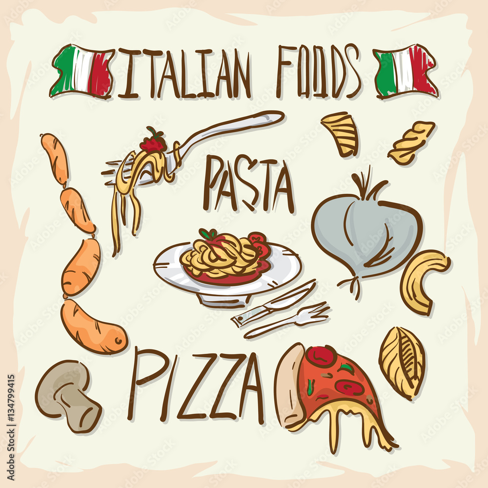 Italian Dinner Graphics