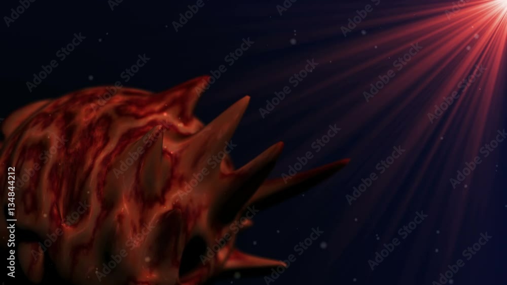 Organic cell evolution. virus attack the leukocyte, viruses attacking ...