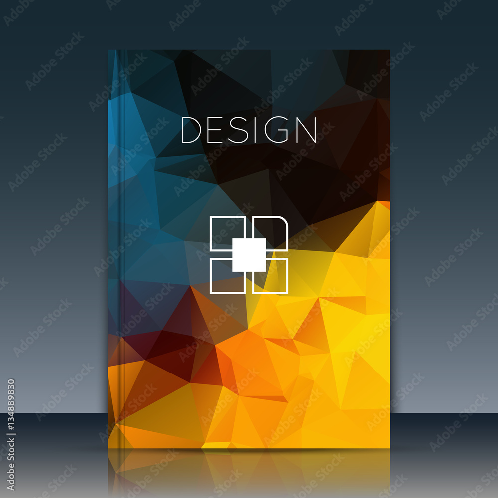 Abstract brochure, Annual report brochure. Brochure vector. Brochure ...