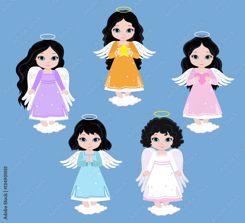 Angel Children Clipart
