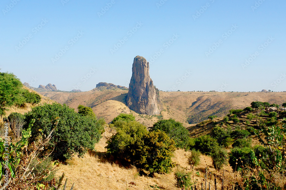 Rhumsiki peak in the Far North Province of Cameroon foto de Stock ...