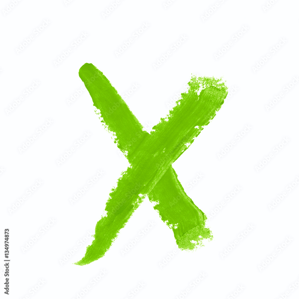 Single abc letter symbol isolated Stock Photo | Adobe Stock