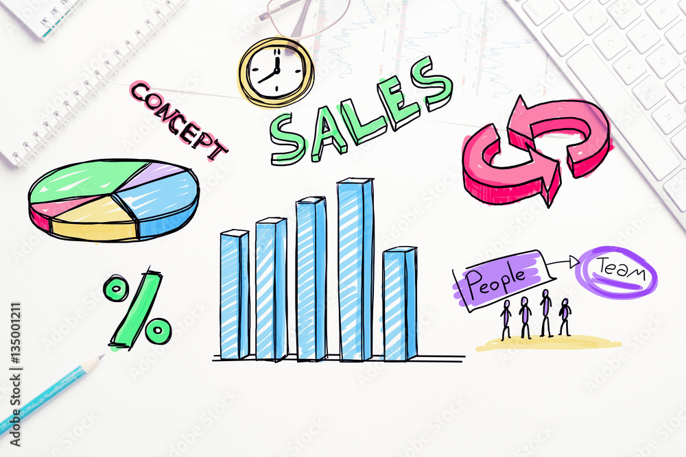 Make your sales grow Stock Photo | Adobe Stock