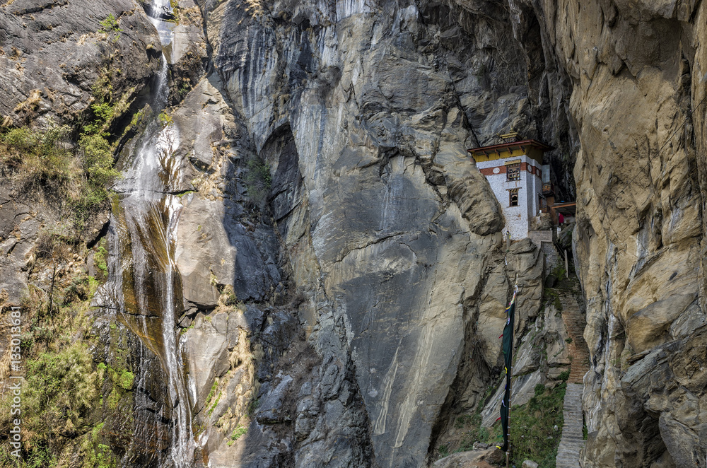 Monastery cave where a monk named Khado Yeshi Tsogyal practised ...