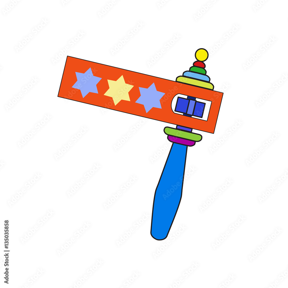 Purim toy noisemaker also called "gragger" or "grogger", for Purim ...