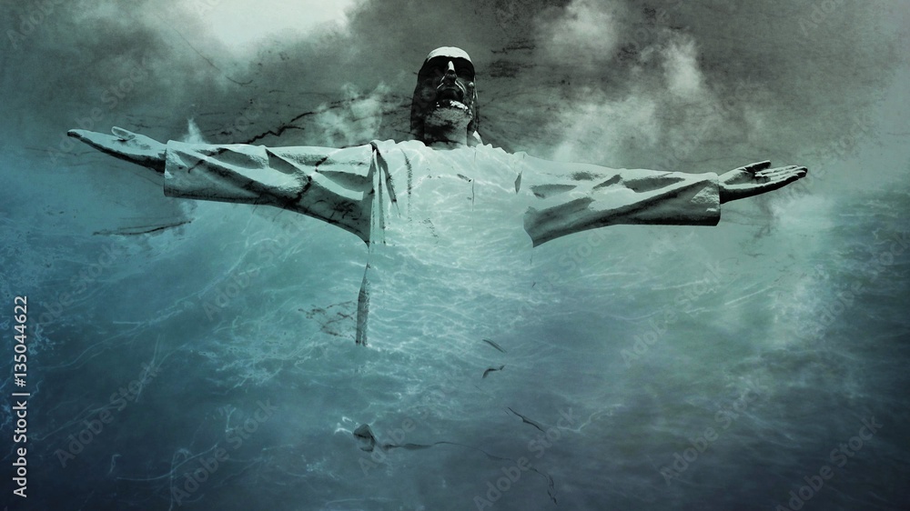 Jesus Christ Statue Stock Photo | Adobe Stock