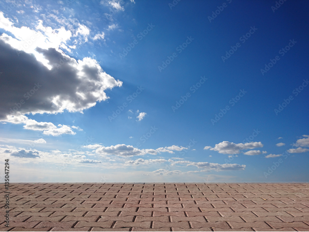 bulutlu gökyüzü arka plan Stock Photo | Adobe Stock