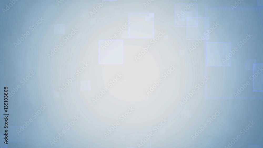 Computer generated animated gray forming squares background for use as ...