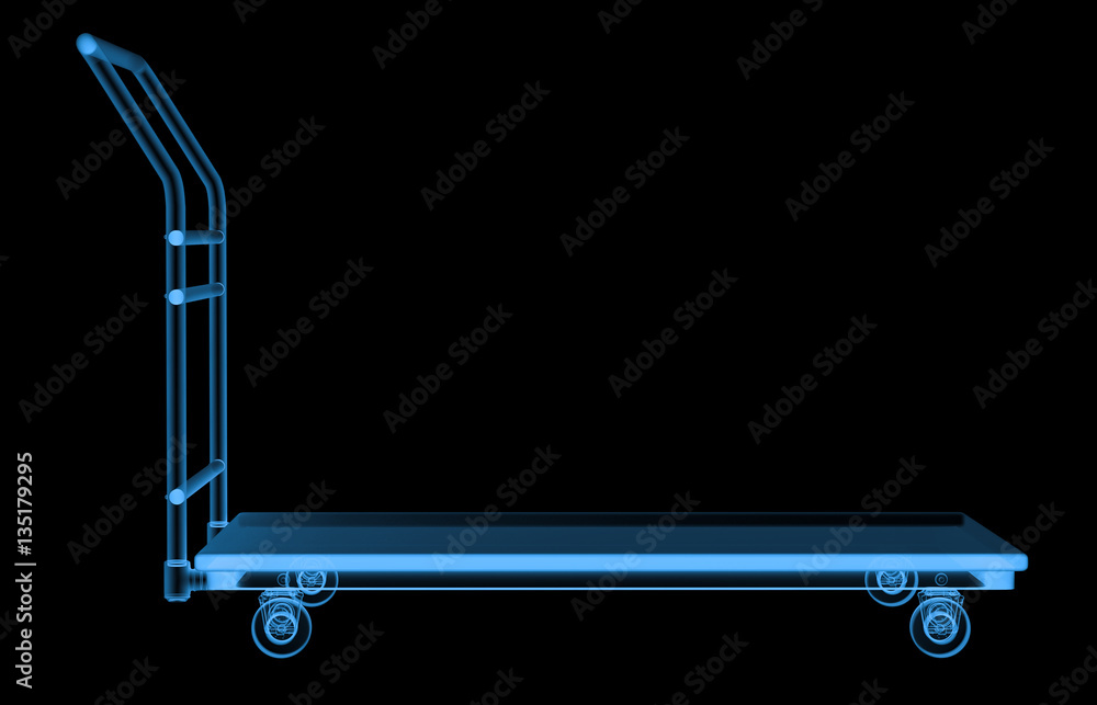 x ray warehouse trolley Stock Illustration | Adobe Stock