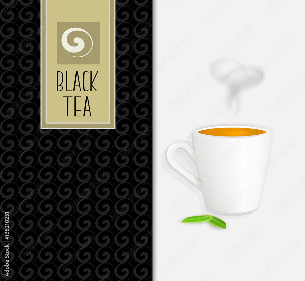 Black Tea Packaging Design