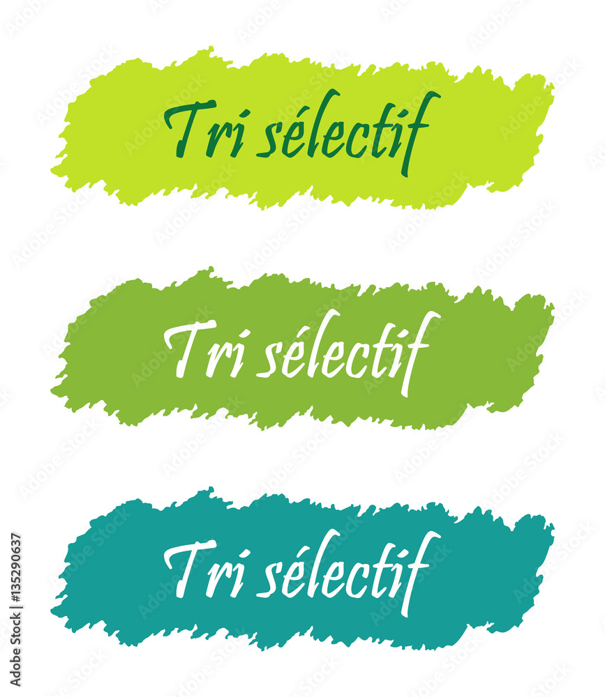 Logo tri sélectif. vector de Stock | Adobe Stock