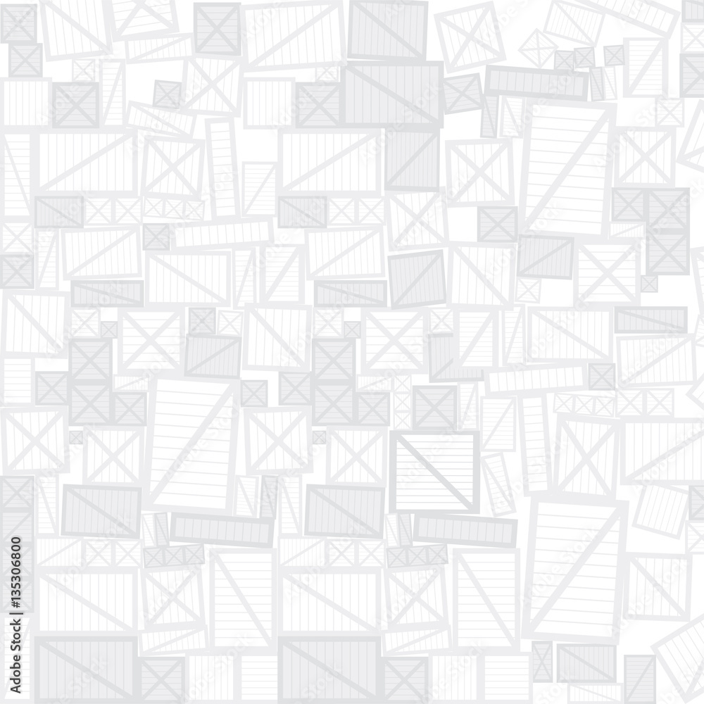 Vecteur Stock Abstract white background 3d prisms formed in the ...