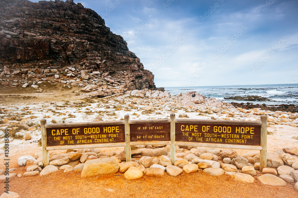 The Cape of Good Hope on the Atlantic coast of Cape Peninsula, S Stock ...