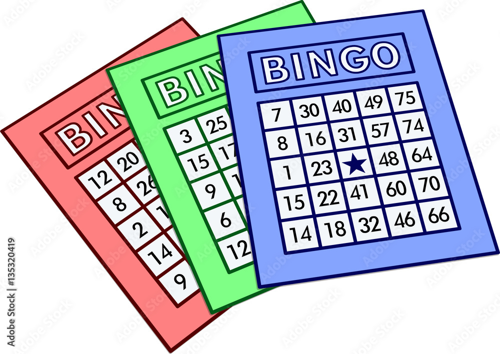 Bingo cards Stock Vector | Adobe Stock