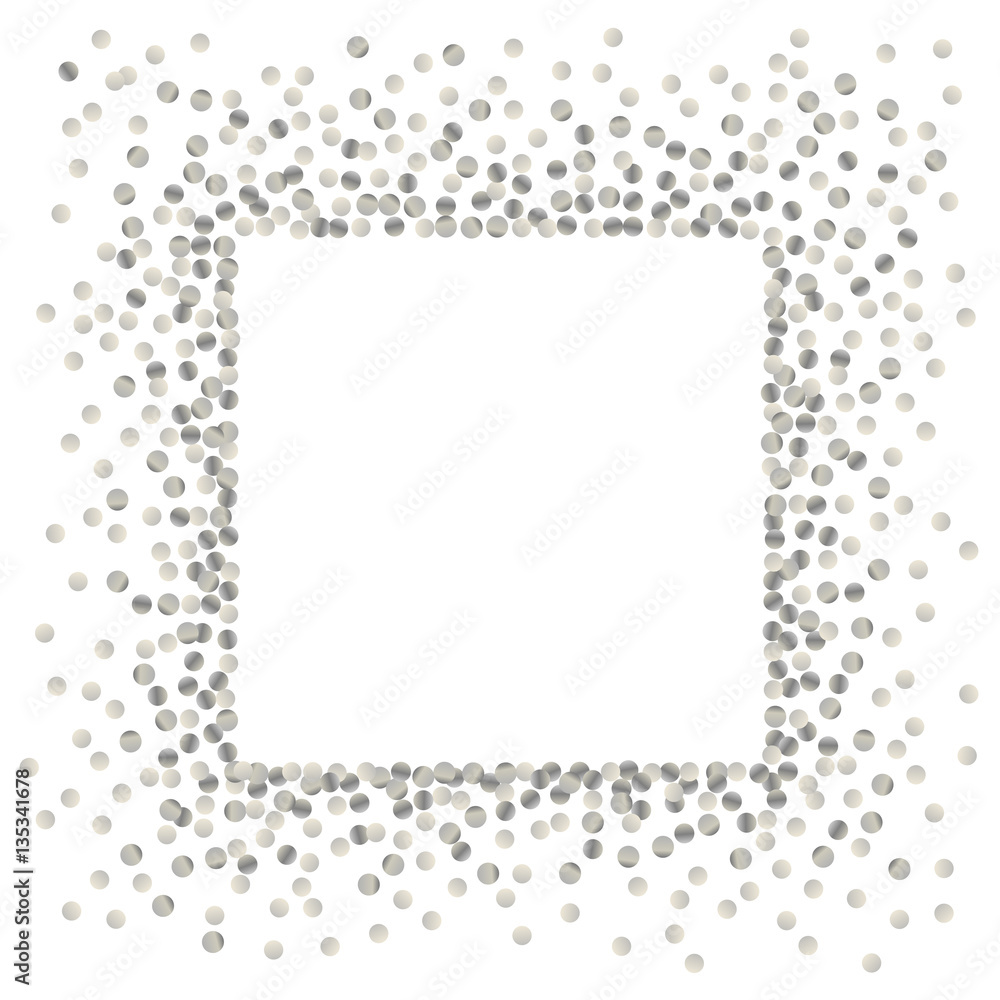 silver square Stock Vector | Adobe Stock