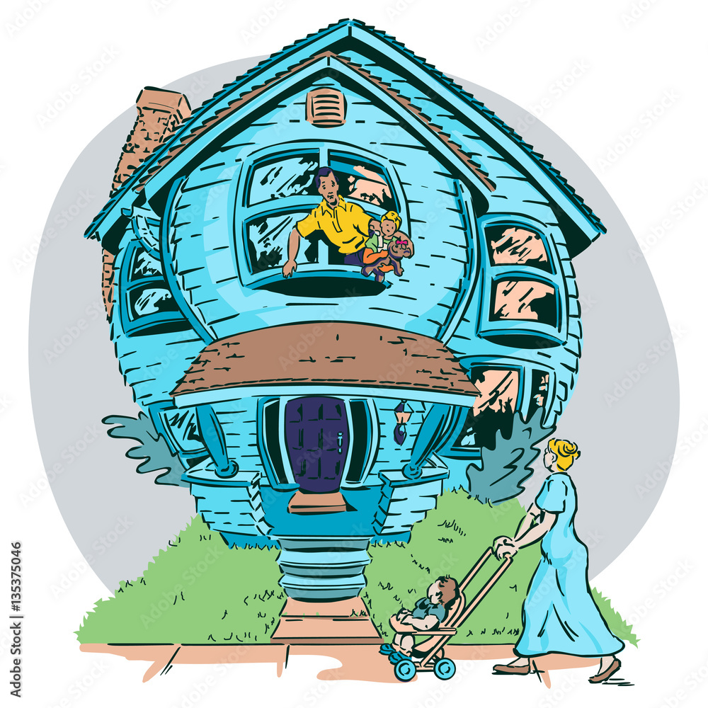 Expanded Living Needs. The house is physically bloated from being over ...