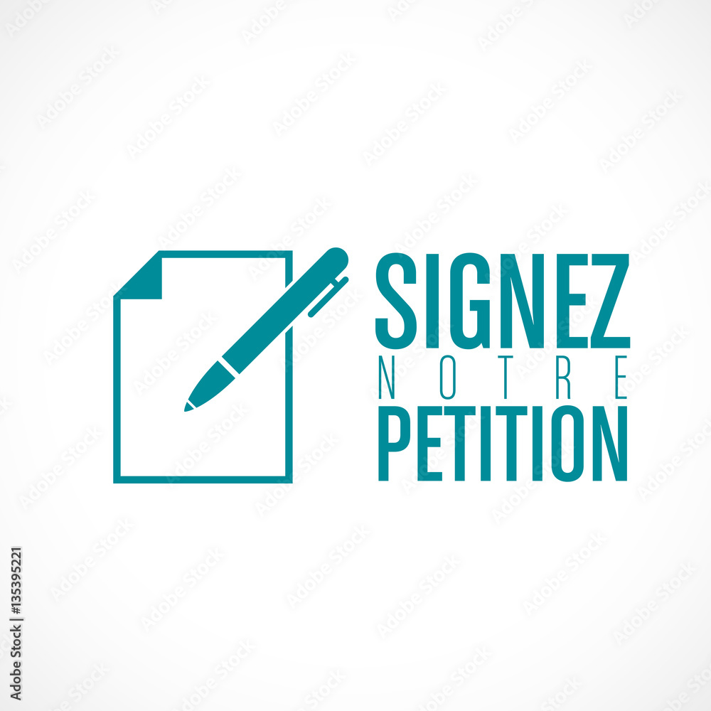 pétition Stock Vector | Adobe Stock