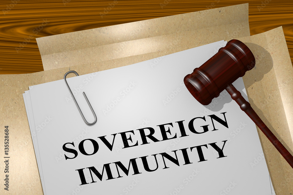 Photo & Art Print Sovereign Immunity concept, hafakot