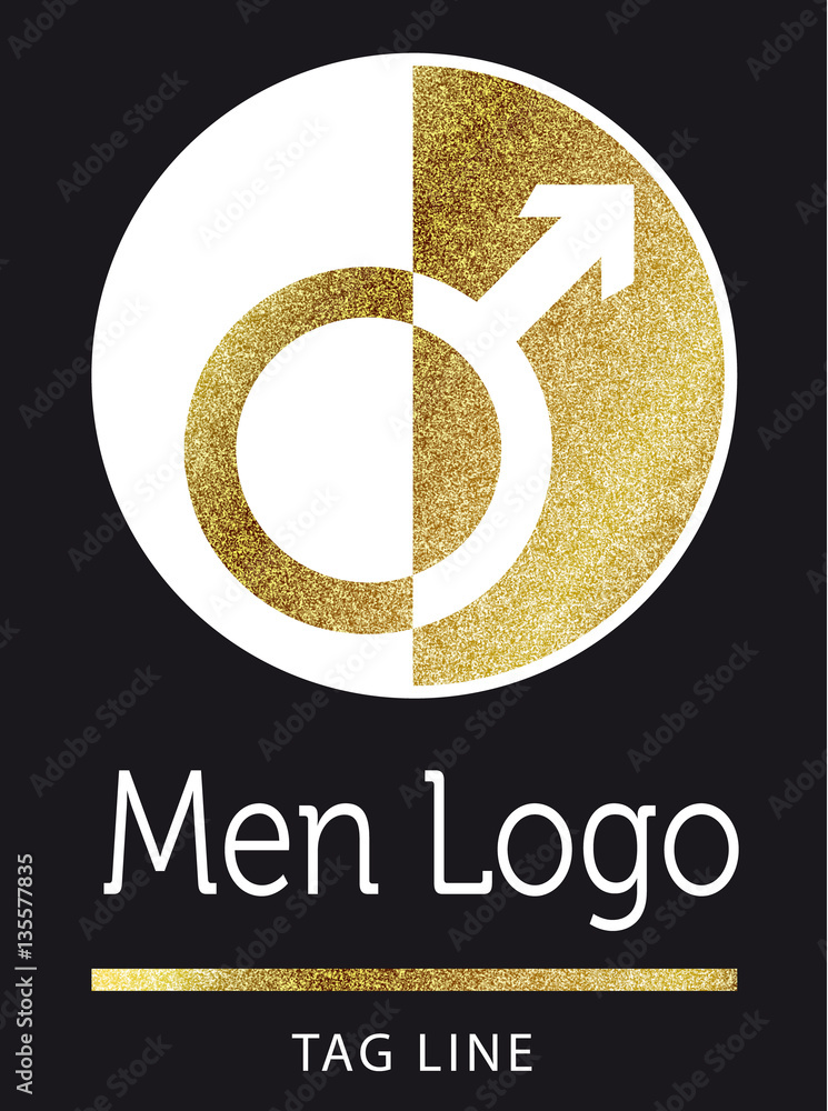 Male Logo Stock Vector | Adobe Stock