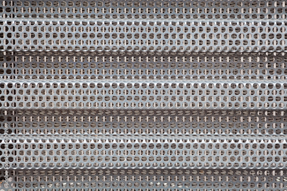 New car radiator heater isolated on white background. car spare parts ...