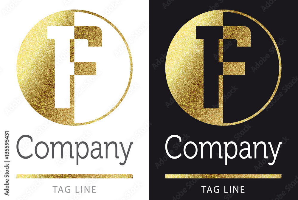 FLetter Logo Stock Vector | Adobe Stock