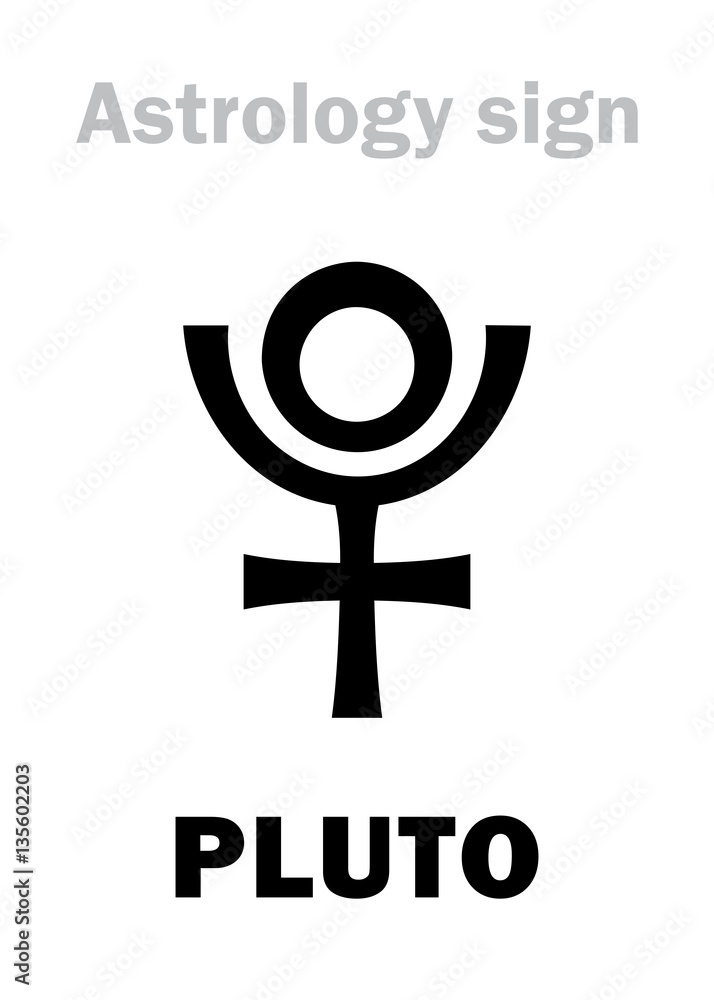 Pluto Planet Symbol