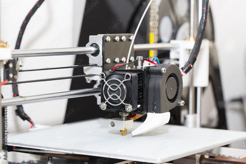 3d printer mechanism working yelement design of the device during the ...