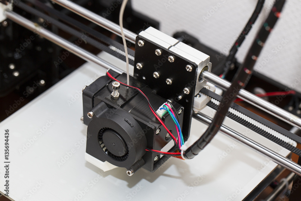 3d printer mechanism working yelement design of the device during the ...