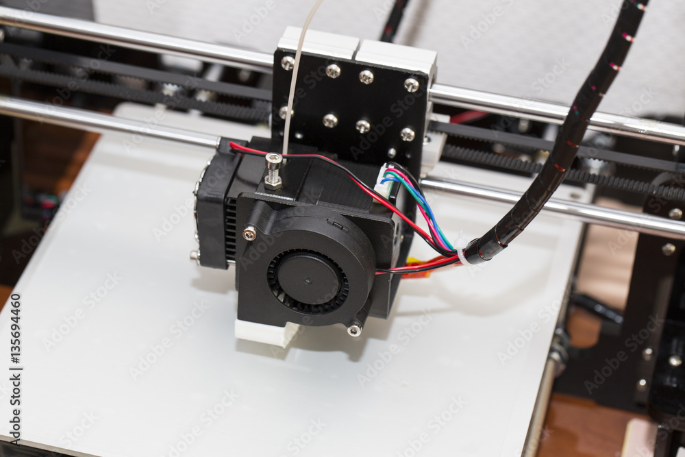 3d printer mechanism working yelement design of the device during the ...