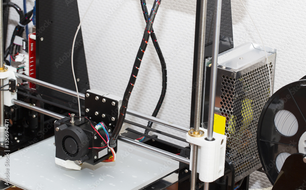 3d printer mechanism working yelement design of the device during the ...