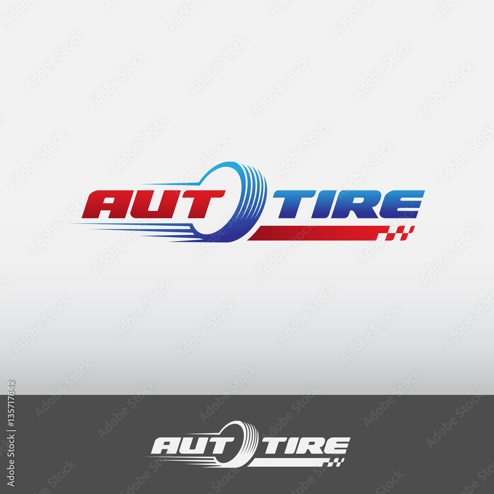 auto tire Logo Stock Vector | Adobe Stock
