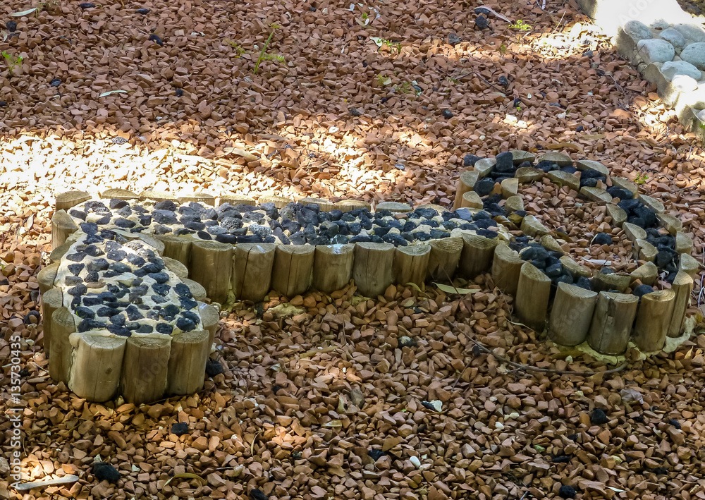 Foto de St. Peter Key in Church of Mount of Beatitudes, Israel do Stock ...