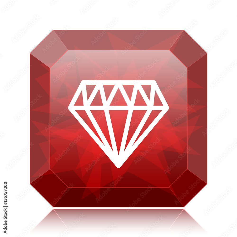 Diamond icon ilustración de Stock | Adobe Stock