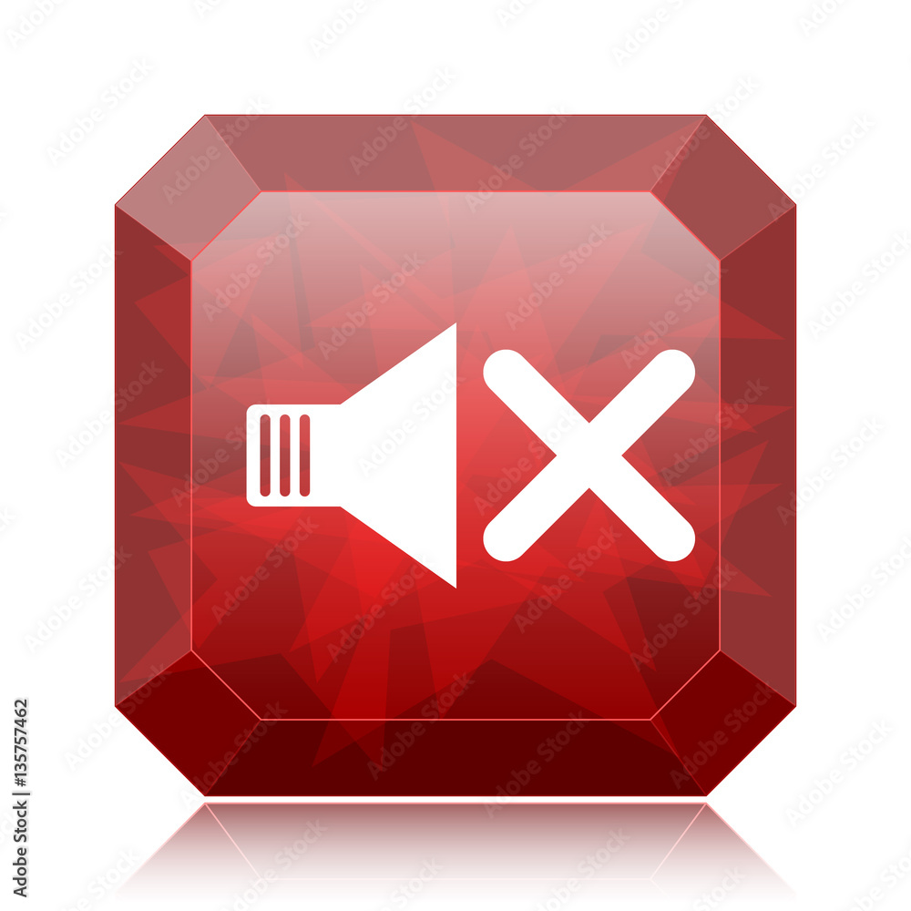 No sound icon Stock Illustration | Adobe Stock
