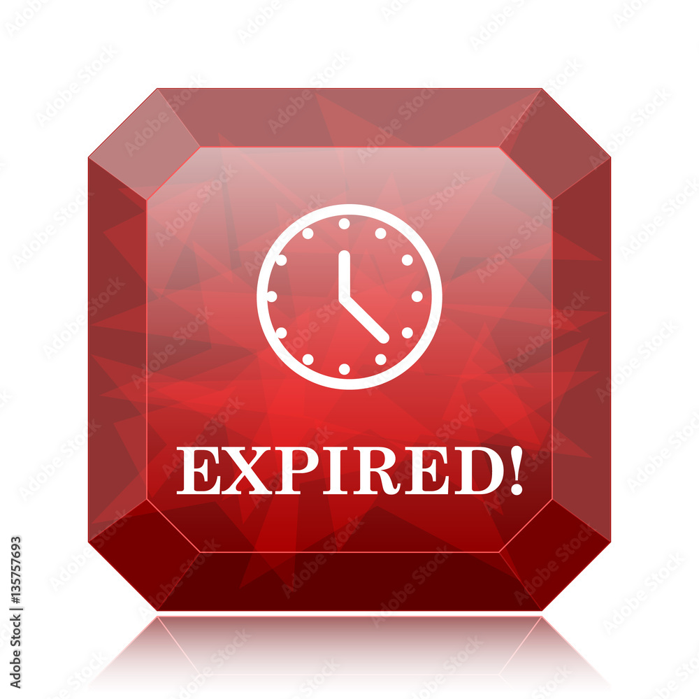 Expired icon Stock Illustration | Adobe Stock