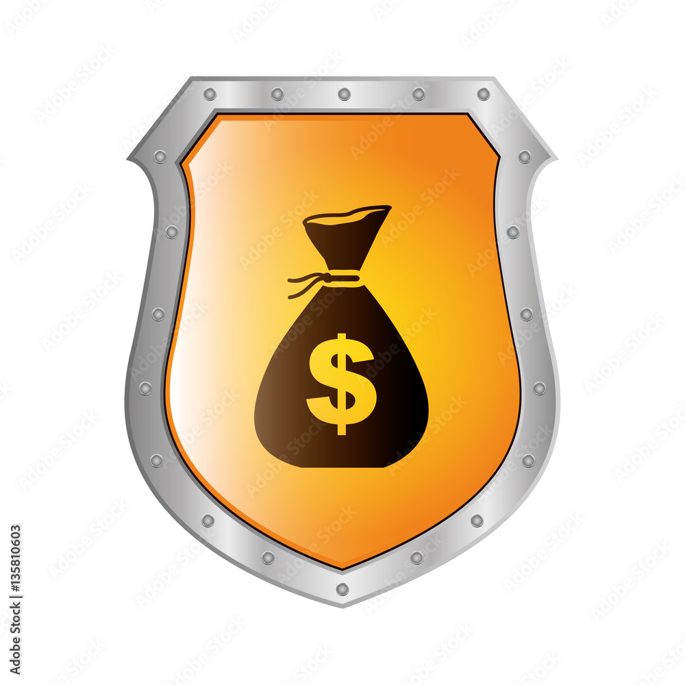 Money protection concept icon vector illustration graphic design Stock ...