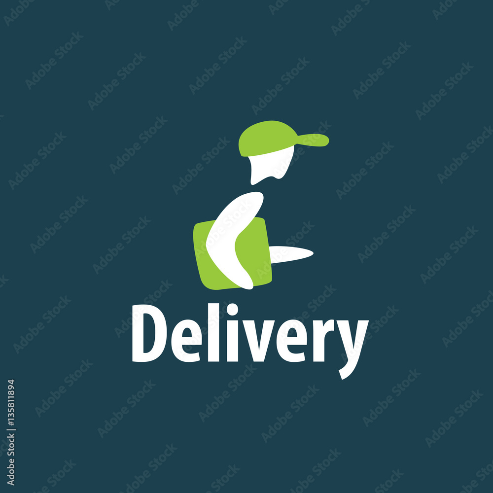 delivery vector logo vector de Stock | Adobe Stock