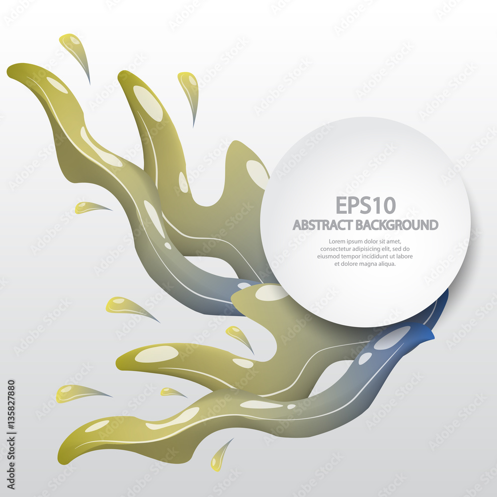 water background splash background Design Template,Vector Illustration ...