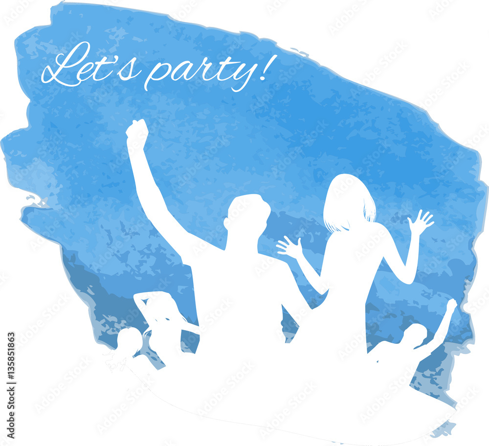 Party background Stock Vector | Adobe Stock