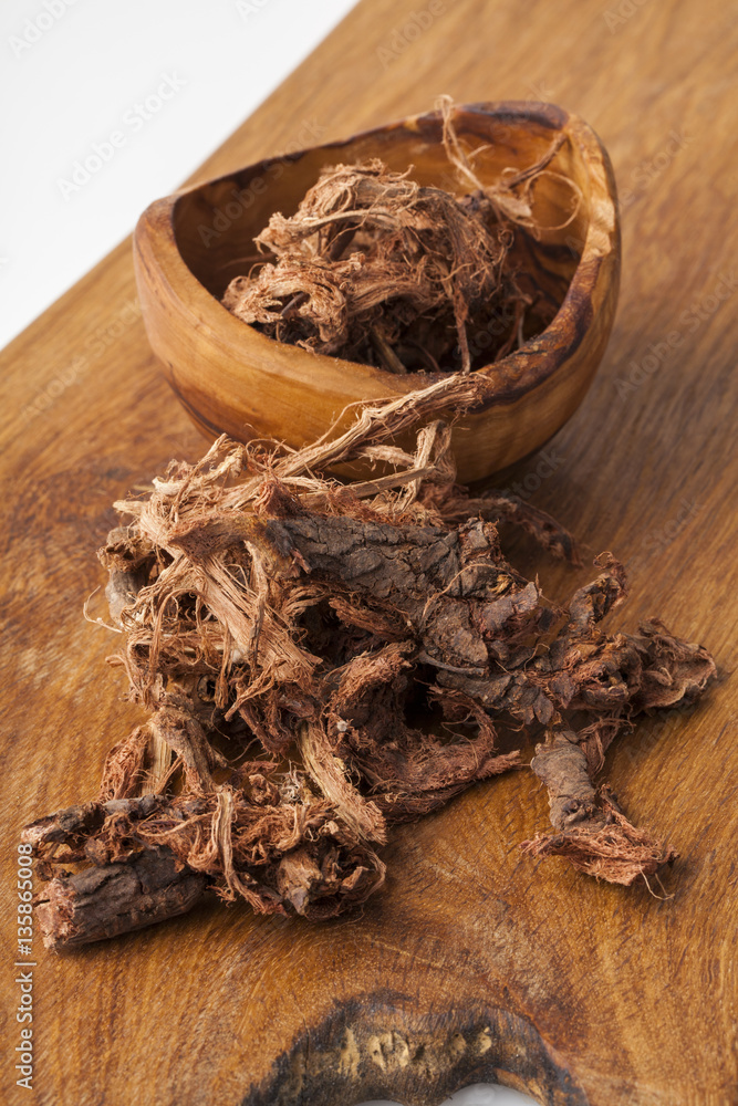 Bear root (Hedysarum neglectum) from Altai , Western Siberia Stock-Foto ...